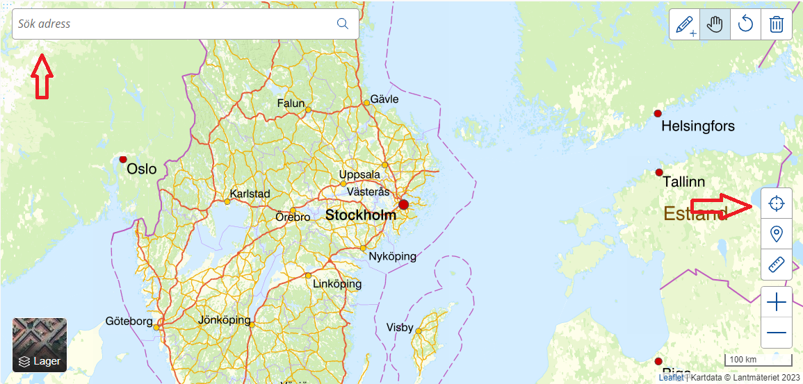 Rita i kartan - Ledningskollen 2026